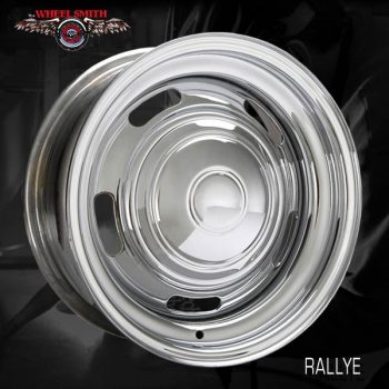 Classic Car Rallye Style 2-Piece Steel Wheels