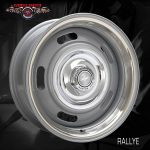 Classic Car Rallye Style 2-Piece Steel Wheels