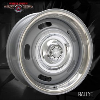 Classic Car Rallye Style 2-Piece Steel Wheels