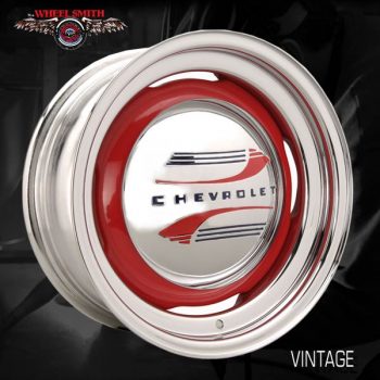 Classic Car Vintage Style 2-Piece Steel Wheels